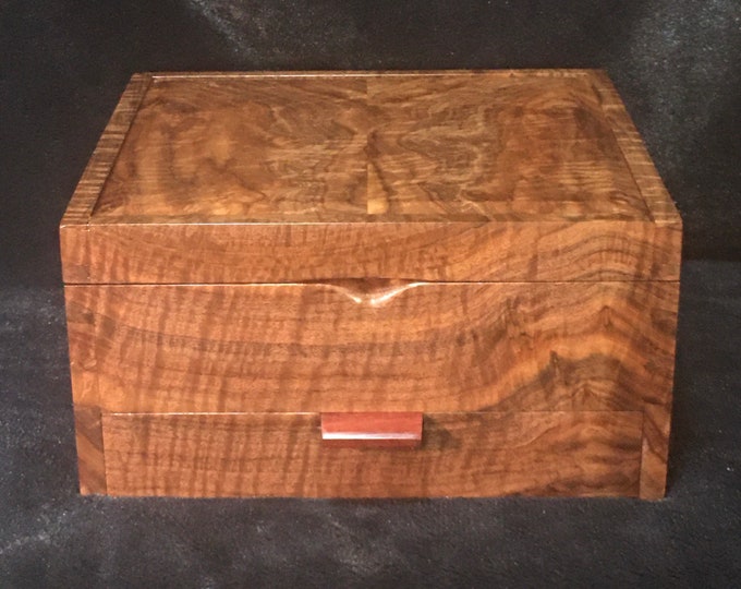 Walnut Jewelry Box - Etsy