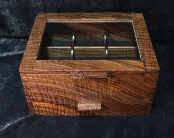 Walnut and Wenge Jewelry Box - Etsy