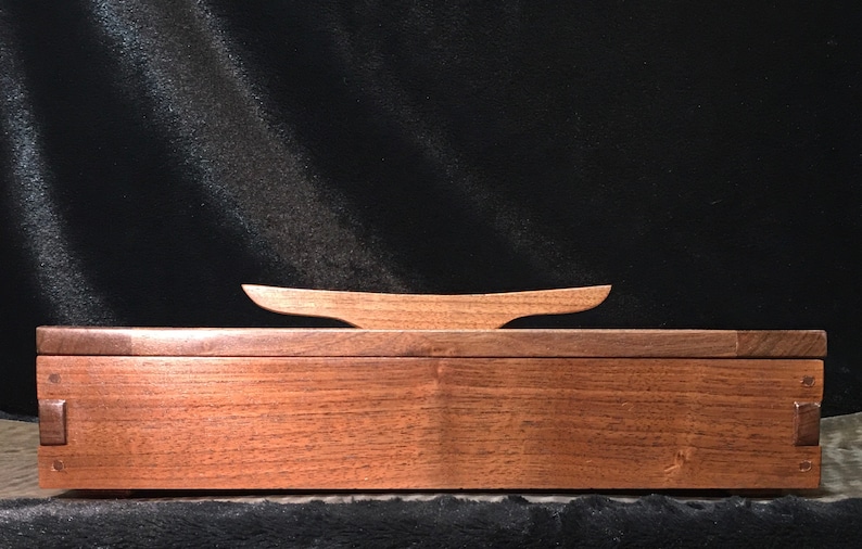 Walnut Jewelry Box - Etsy