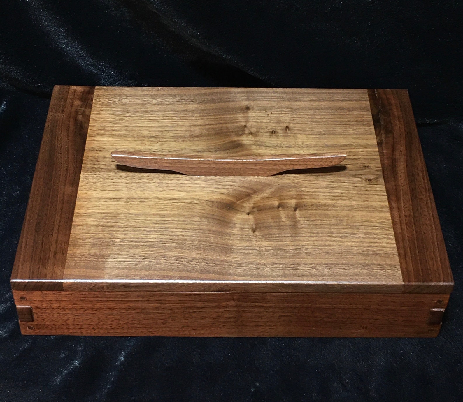 Walnut Jewelry Box - Etsy