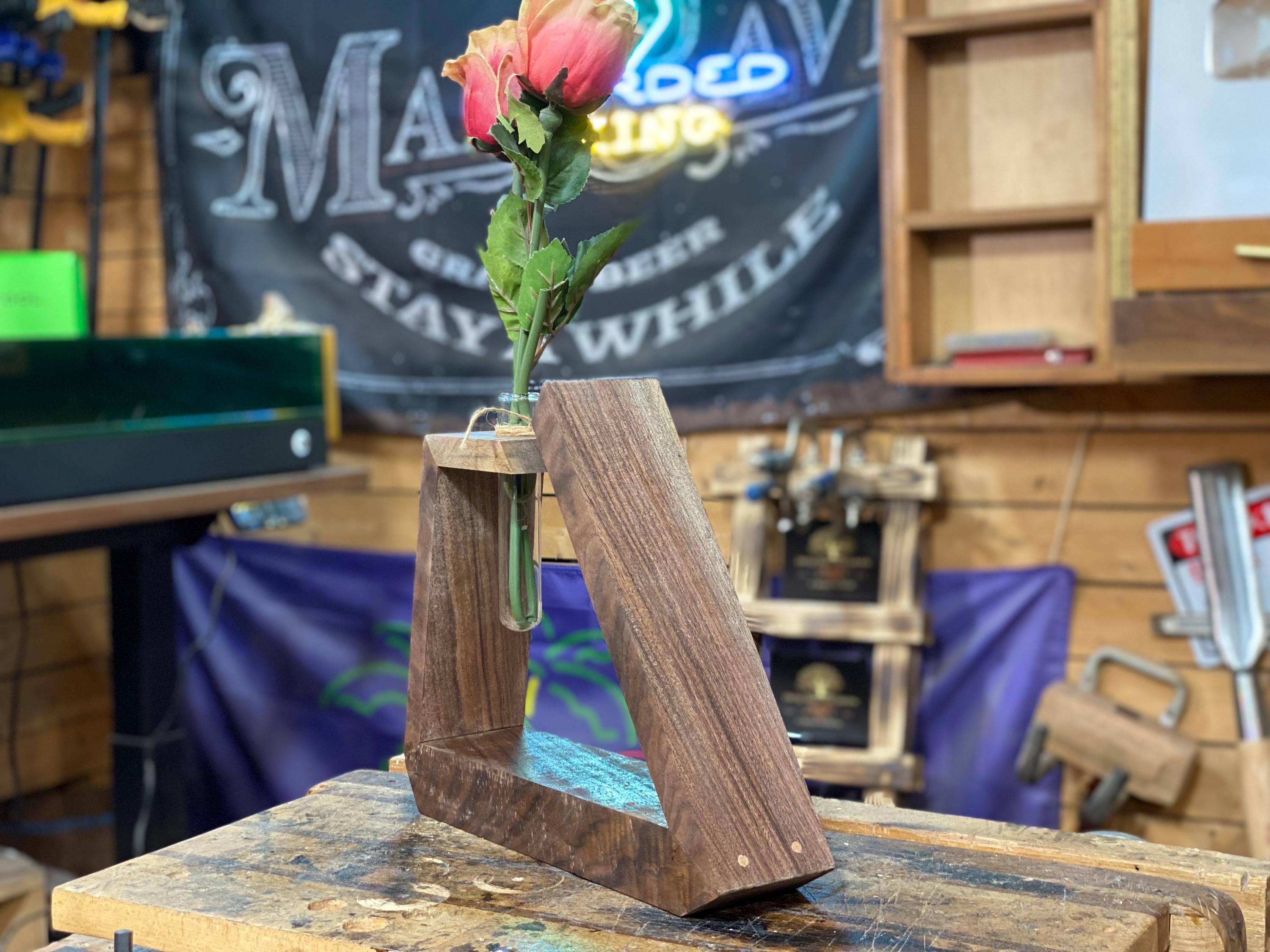 Wooden Vase Plans - Etsy