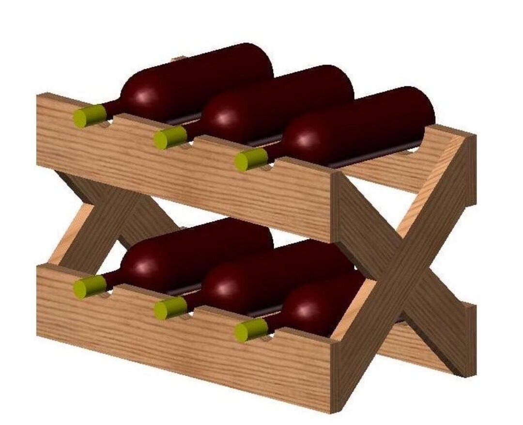 Wine Rack Plans - Etsy