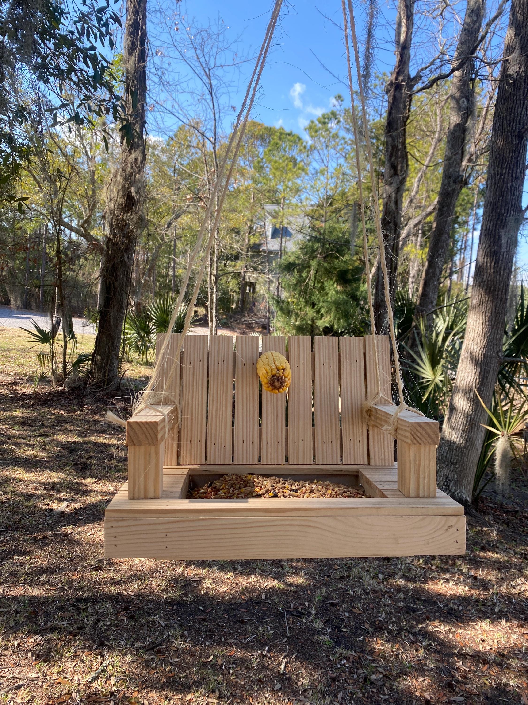 Squirrel Feeder Swing Plans - Etsy