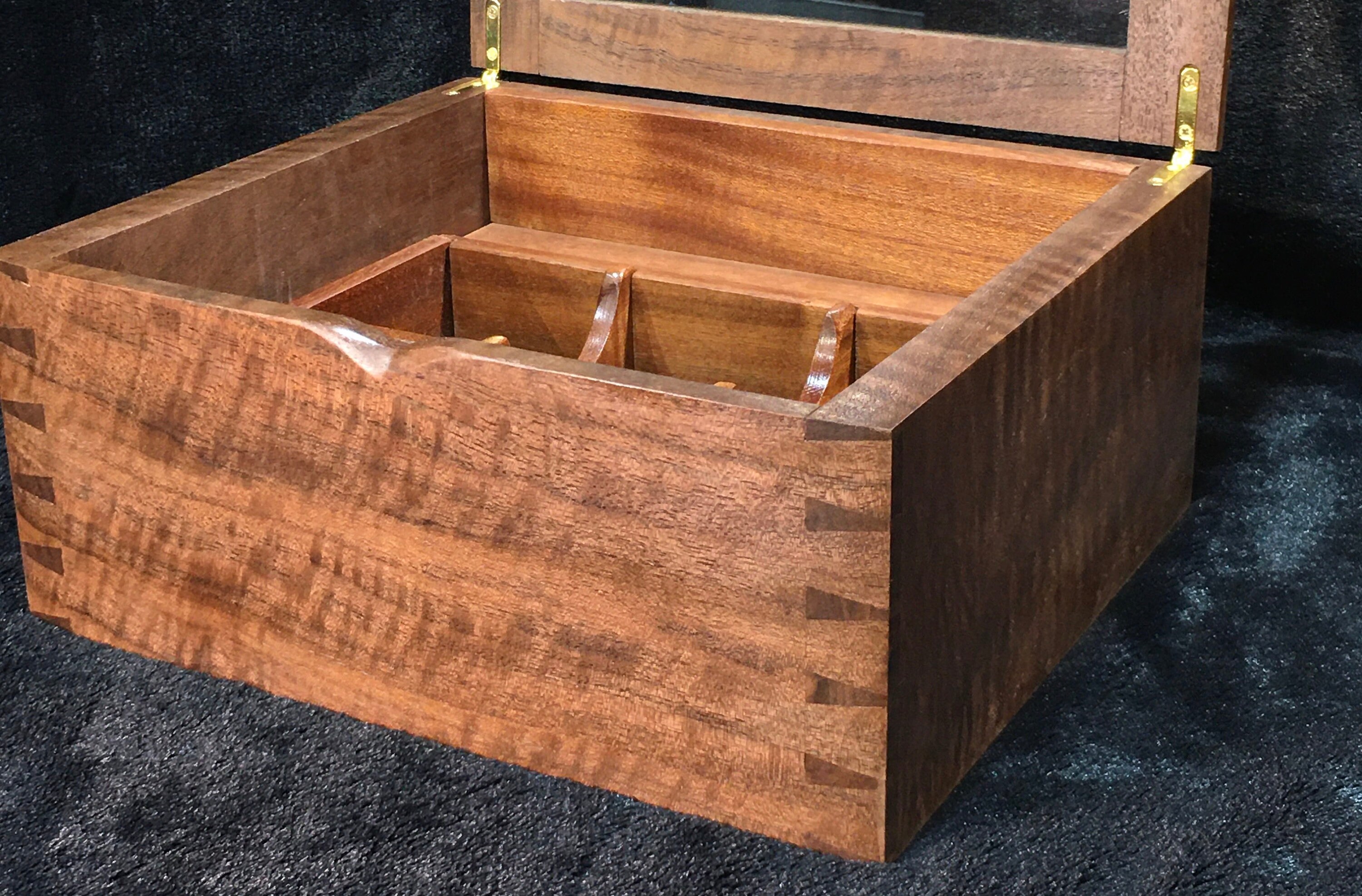 Walnut Watch Box Jewelry Box - Etsy