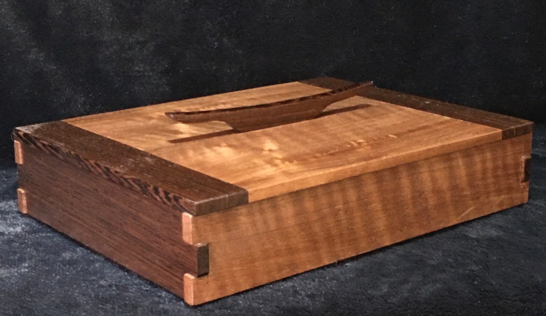 Walnut and Wenge Jewelry Box - Etsy