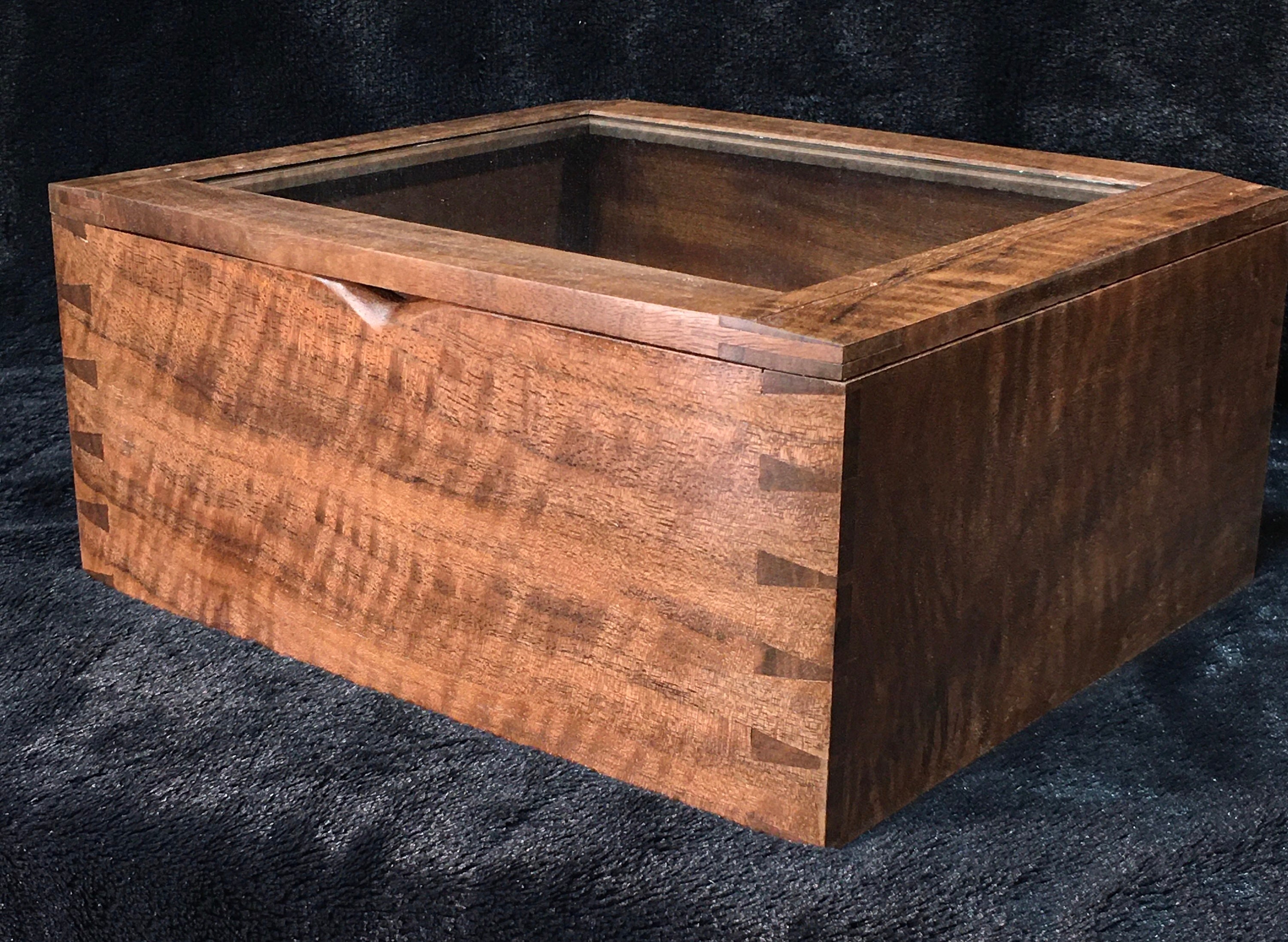 Walnut Watch Box Jewelry Box | Etsy
