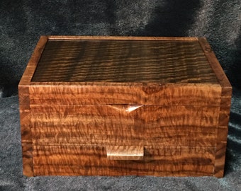 Walnut and Wenge Jewelry Box - Etsy