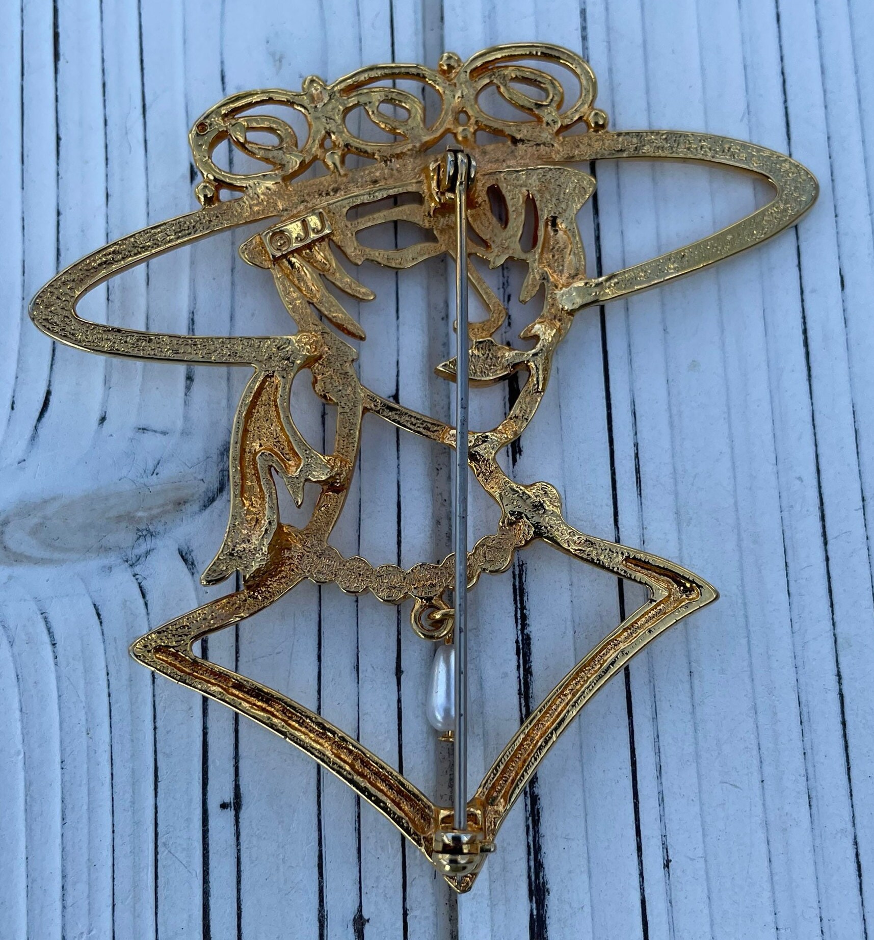 Vintage Jonette Lady Brooch - Etsy