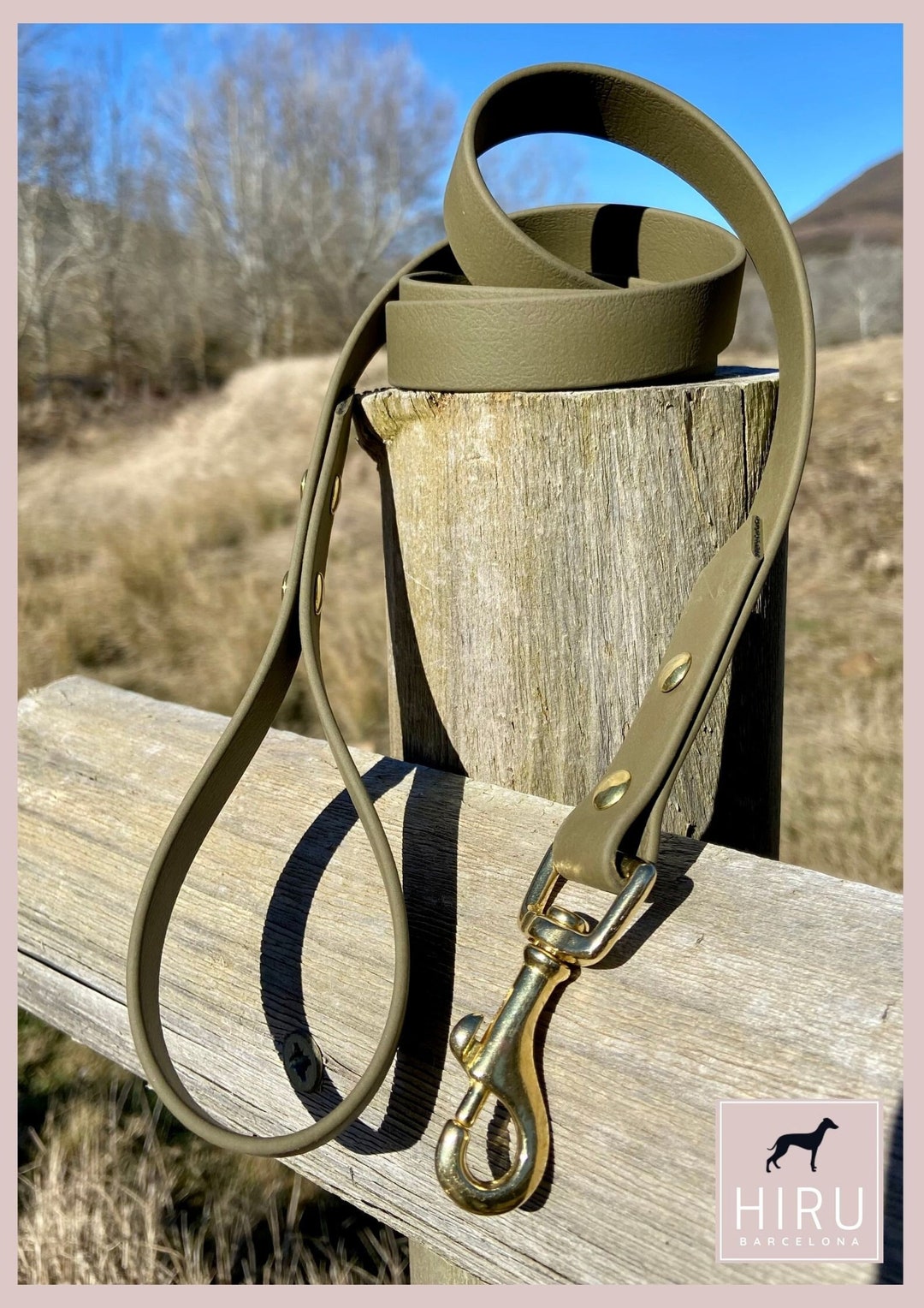 Biothane Strap and Brass - Etsy