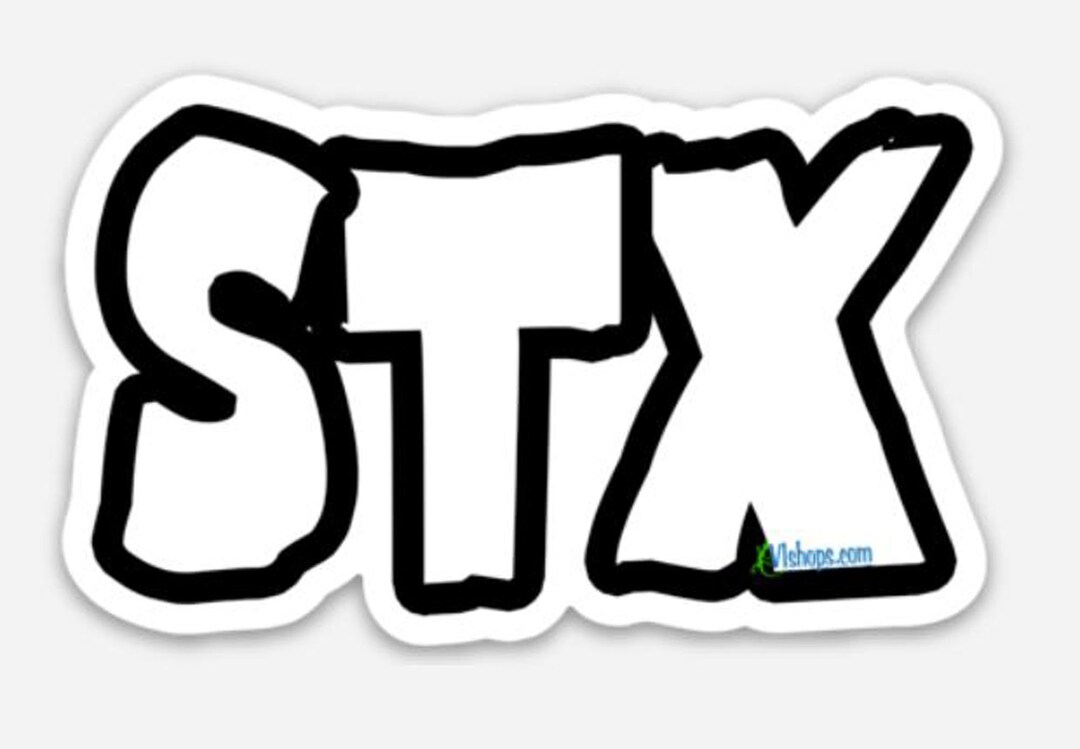 STX Die Cut Stickers 3 X 1.82 - Etsy