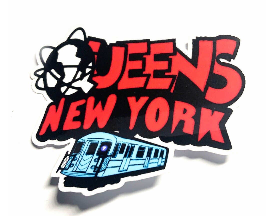 Vinyl Sticker | Queens New York Knicks Color | Waterproof New York NYC ...