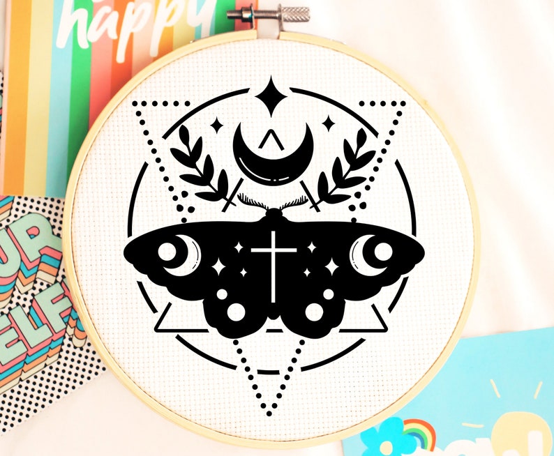 Set of 25 Celestial Hand Embroidery Designs Celestial Hand - Etsy