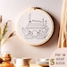 Tiny House Hand Embroidery Pattern Floral House Embroidery PDF ...
