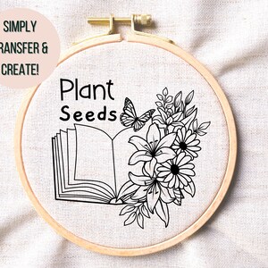 Book Quotes Hand Embroidery Pattern Bundle - Books PDF Pattern Bundle ...