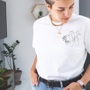 Ballet Hand Embroidery Pattern Ballet Slippers Embroidery PDF Boho Hoop ...