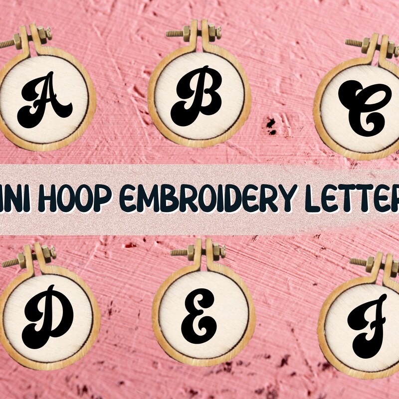 Hand Embroidery Letter Patterns - Etsy