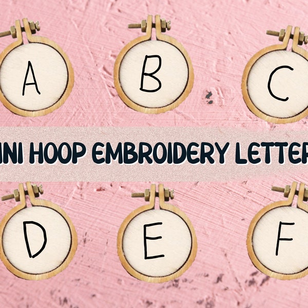 Hand Embroidery Patterns Flower Letters - Etsy