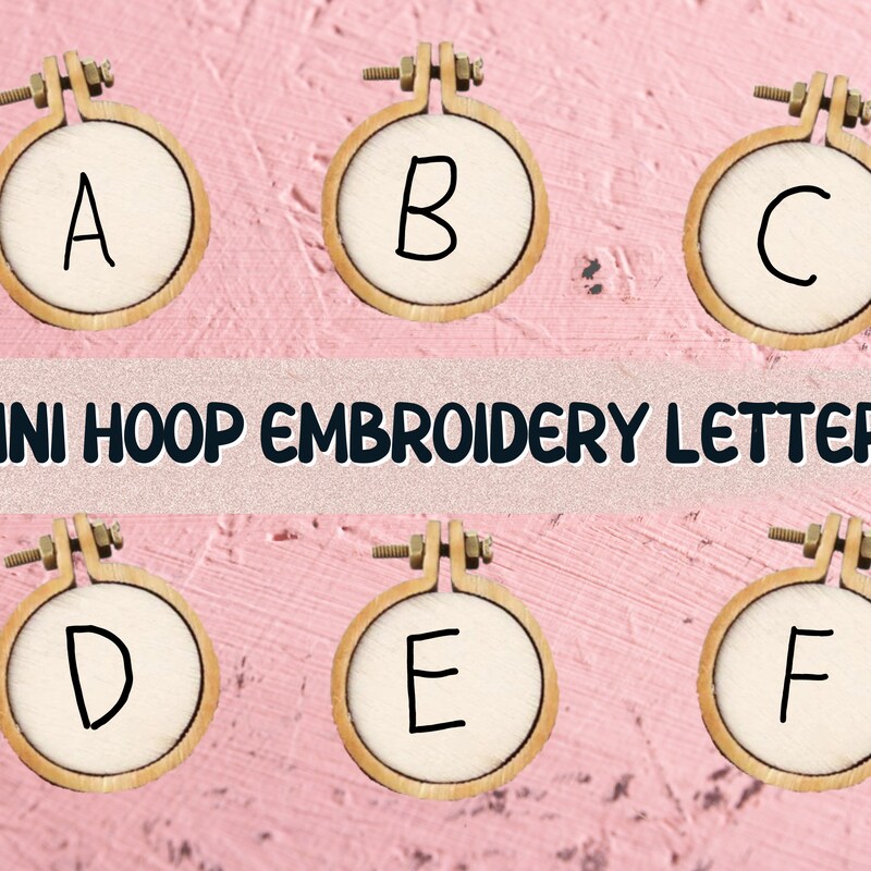 Hand Embroidery Letters - Etsy