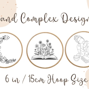 Boho Hand Embroidery Pattern Bundle - Set of 40 Boho Hand Embroidery ...