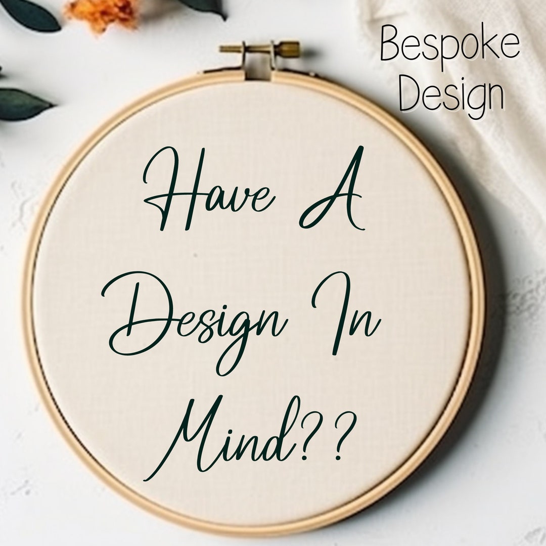 Custom Hand Embroidery Design - Create Your Own Hand Embroidery PDF ...