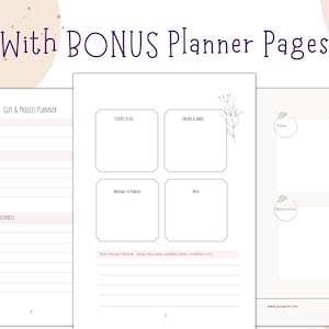 Thread Journal Templates - 10 Embroidery Calendar Templates - 365 Days ...