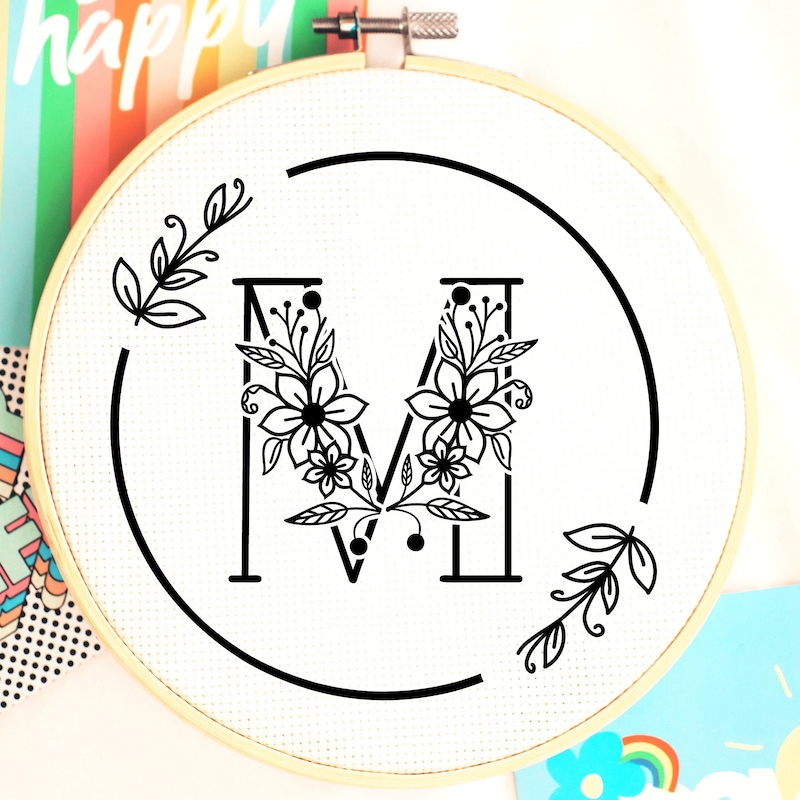 Letter M Monogram - Etsy