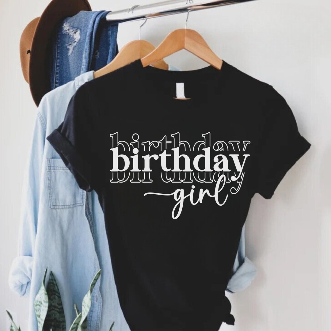 Birthday Girl Gifted, Birthday Party Girl Shirt, Baby Girl Gifted ...