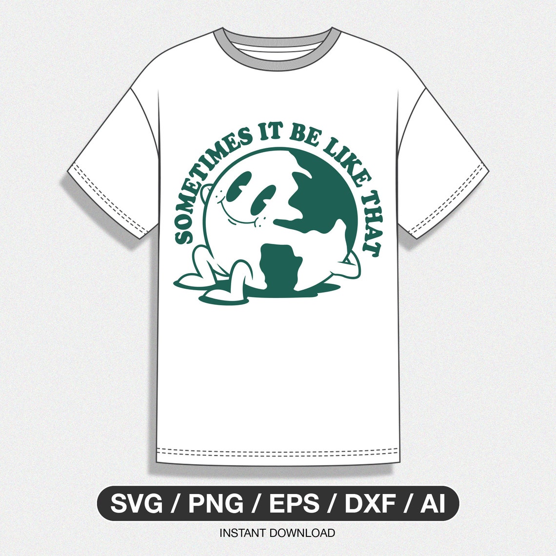 Sometimes It Be Like That SVG Trendy Svg Design Groovy SVG - Etsy