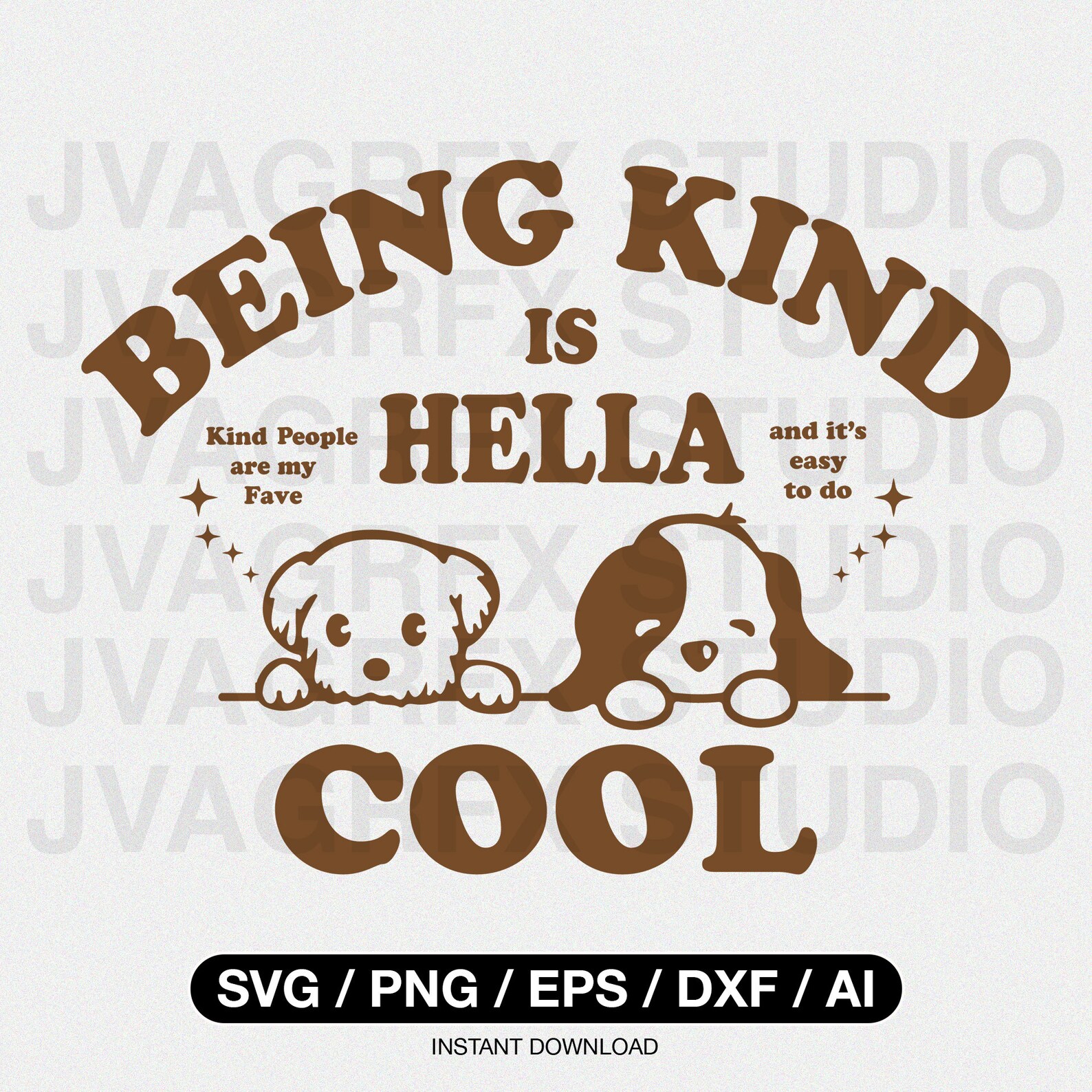 Dog Lover SVG Be Kind Svg Sayings Svg Quote Svg Cricut & - Etsy