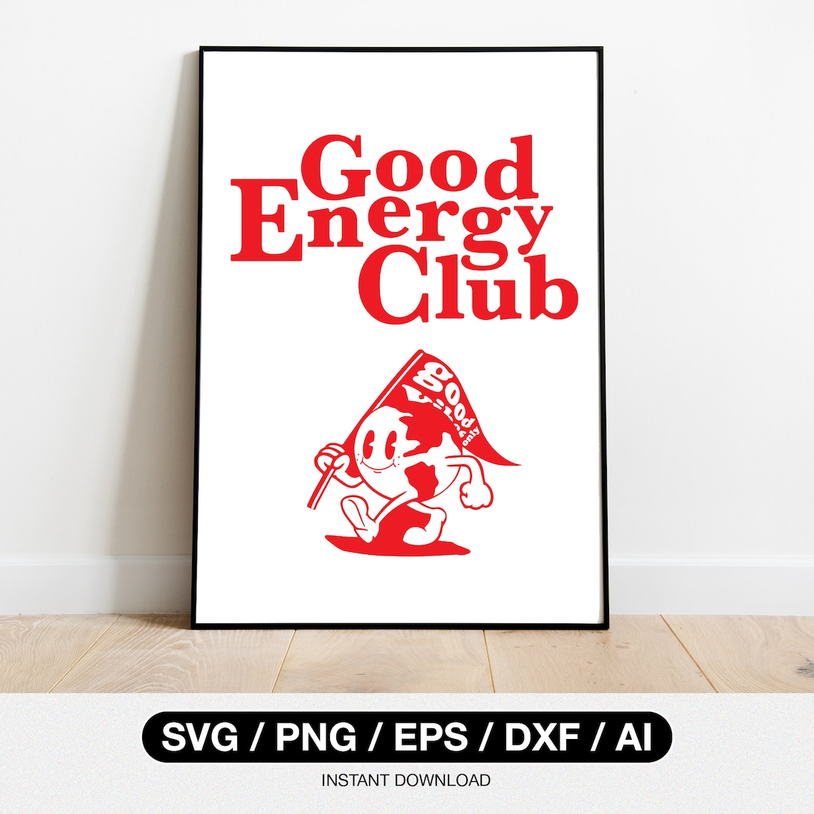 Retro Style Svg Good Energy SVG Cute Tshirt Design Svg - Etsy