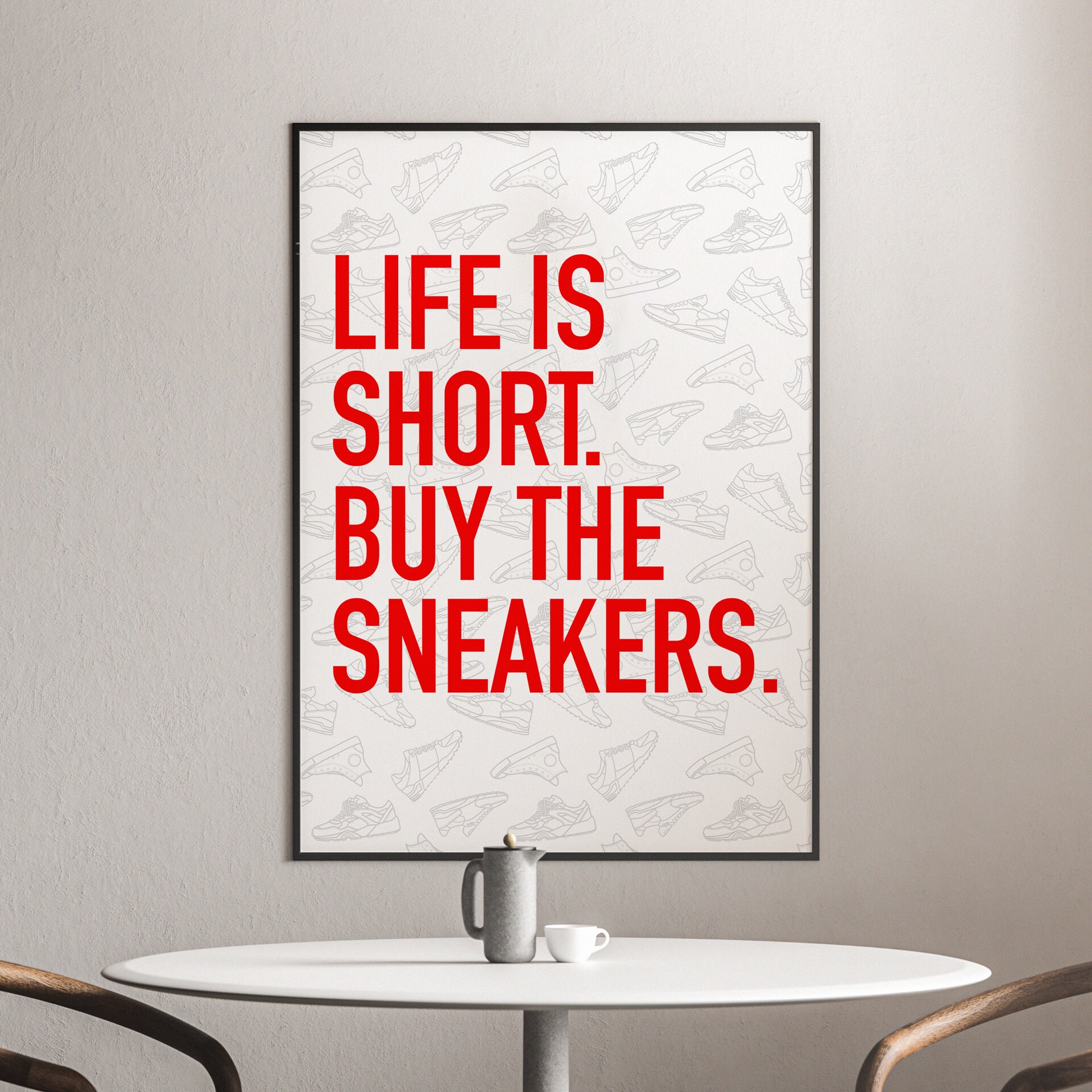 Sneakerhead Poster Sneaker Printable Wall Art Sneakerhead - Etsy