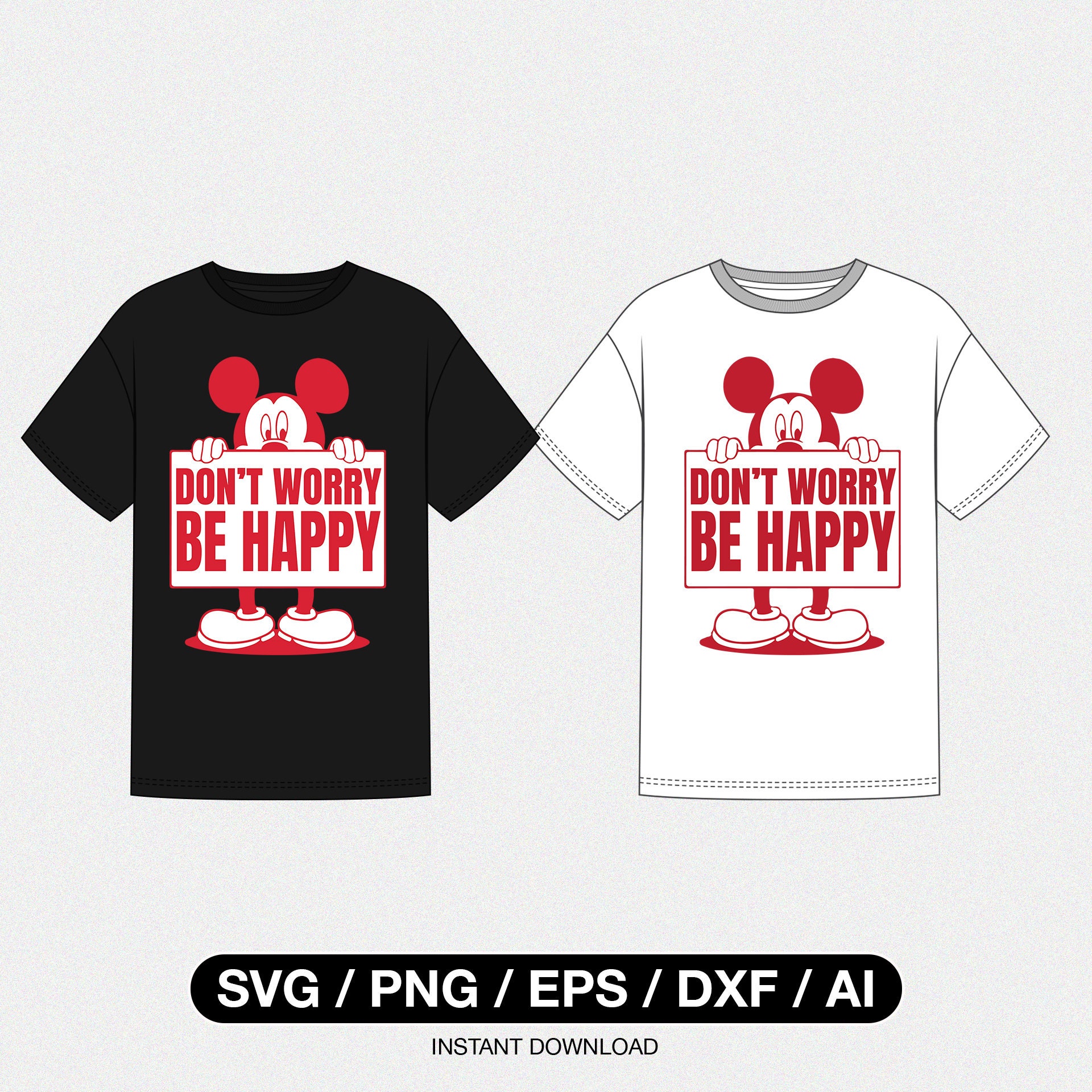 Don't Worry Be Happy SVG, Cool SVG, Sayings Svg, Printable, Cricut ...