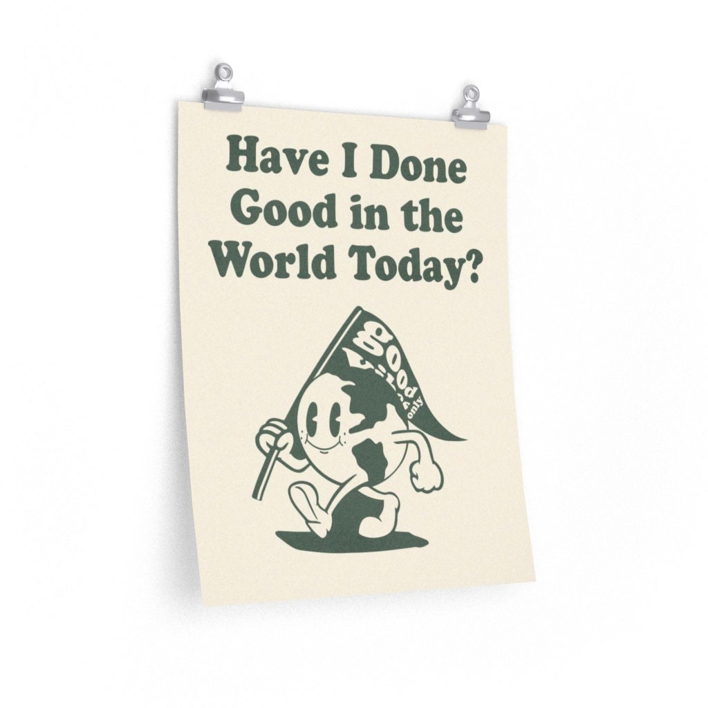 Retro Quote Poster Sayings Poster Inspirational Wall Decor - Etsy