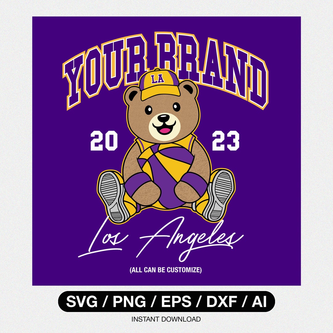 Custom SVG, Trendy Svg Design, Personalize SVG, Bear Svg, Printable ...