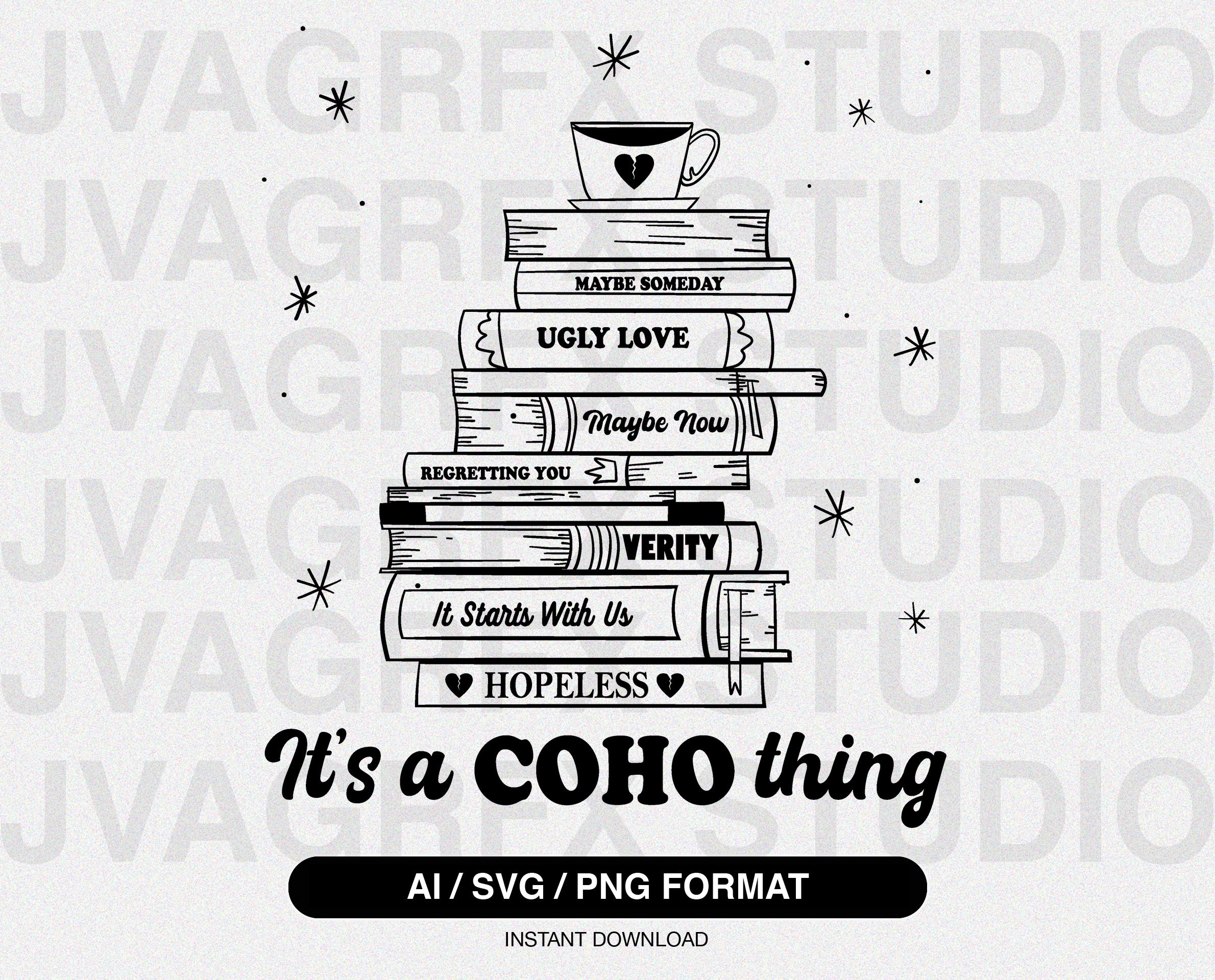 It's a COHO Thing SVG, It's a COHO Thing Png, Coho Cut Files, Png, Svg ...