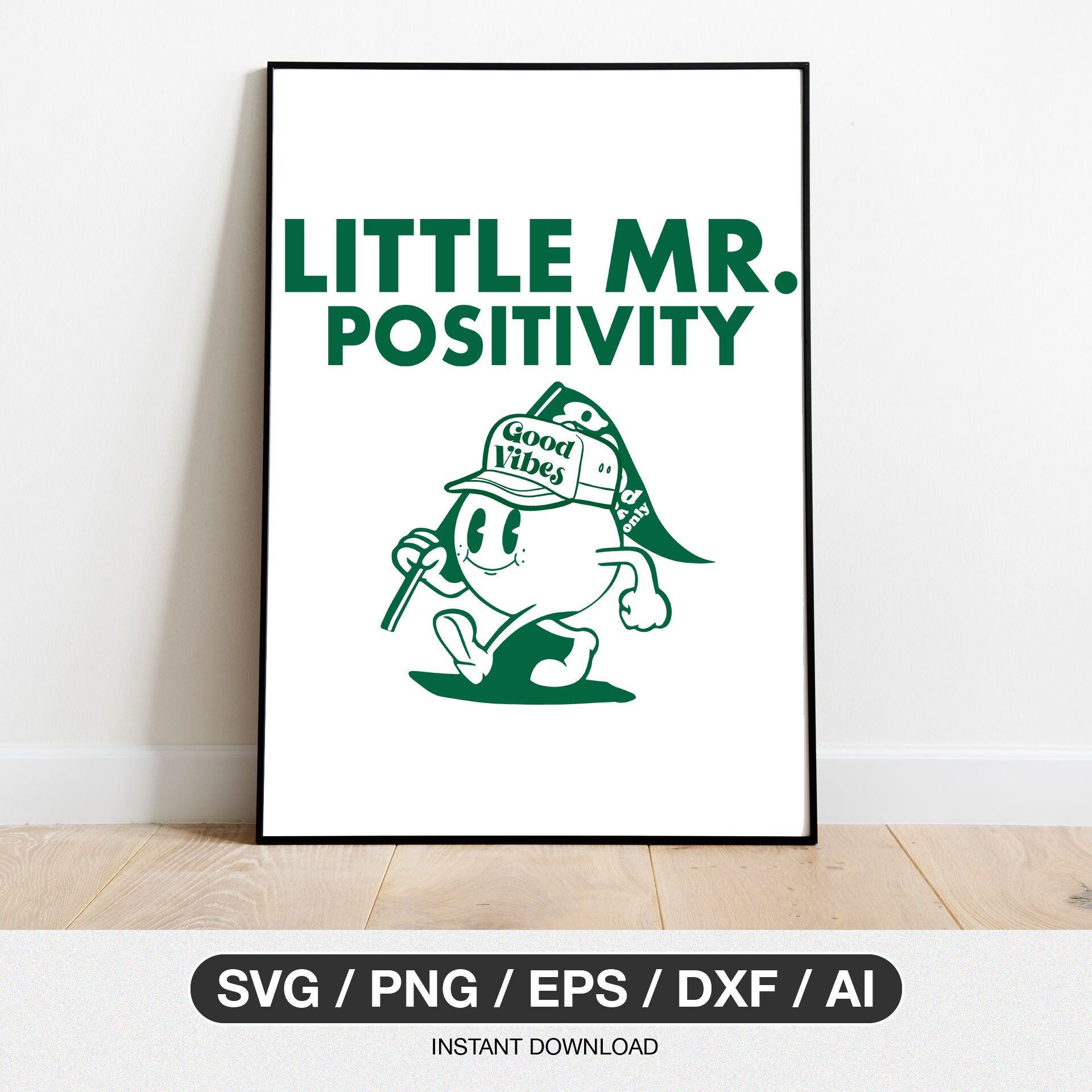 Mr Positivity SVG Png Little Miss Svg Png Earth Svg Mr Men - Etsy