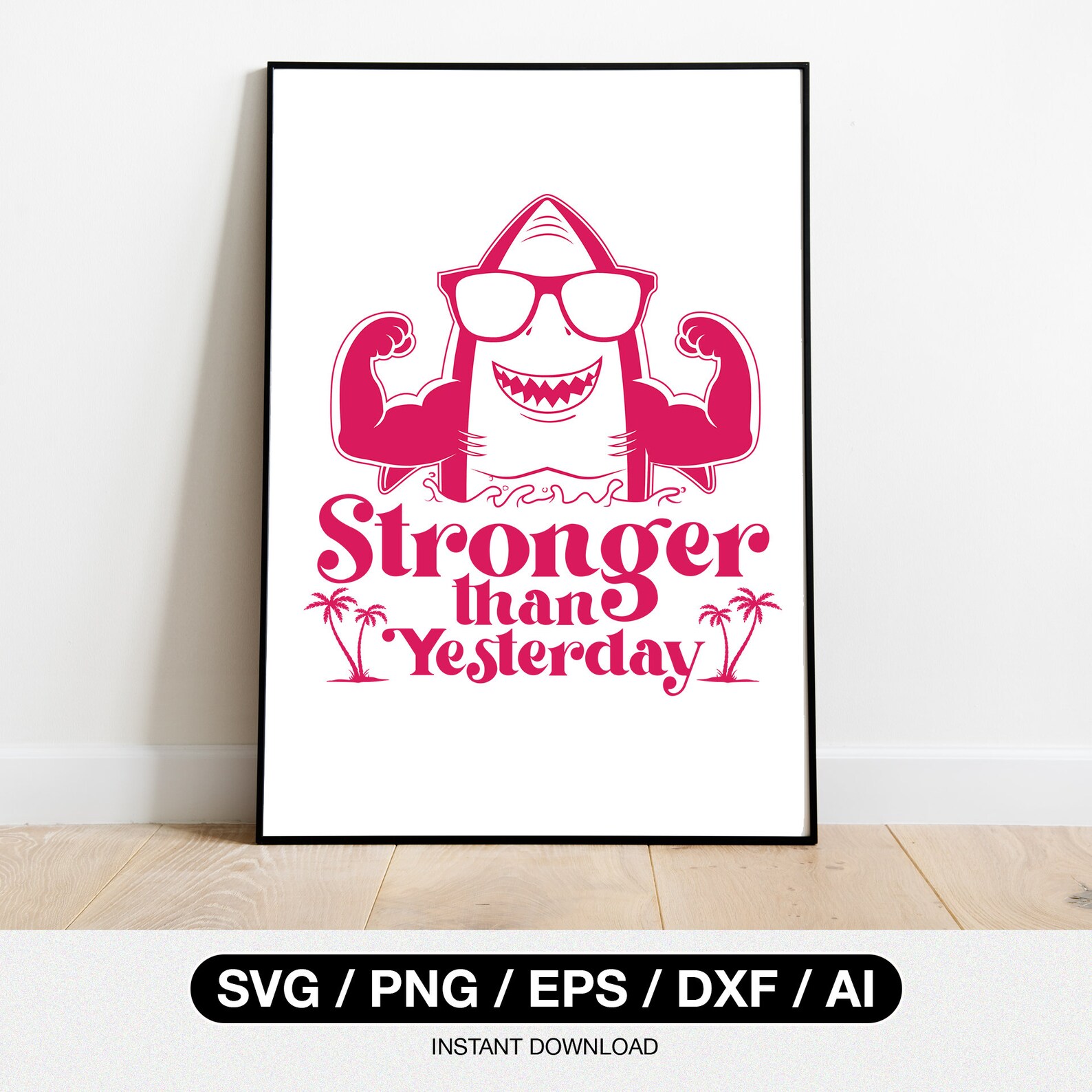 Stronger SVG Quote Svg Design Cute SVG Sayings Svg - Etsy