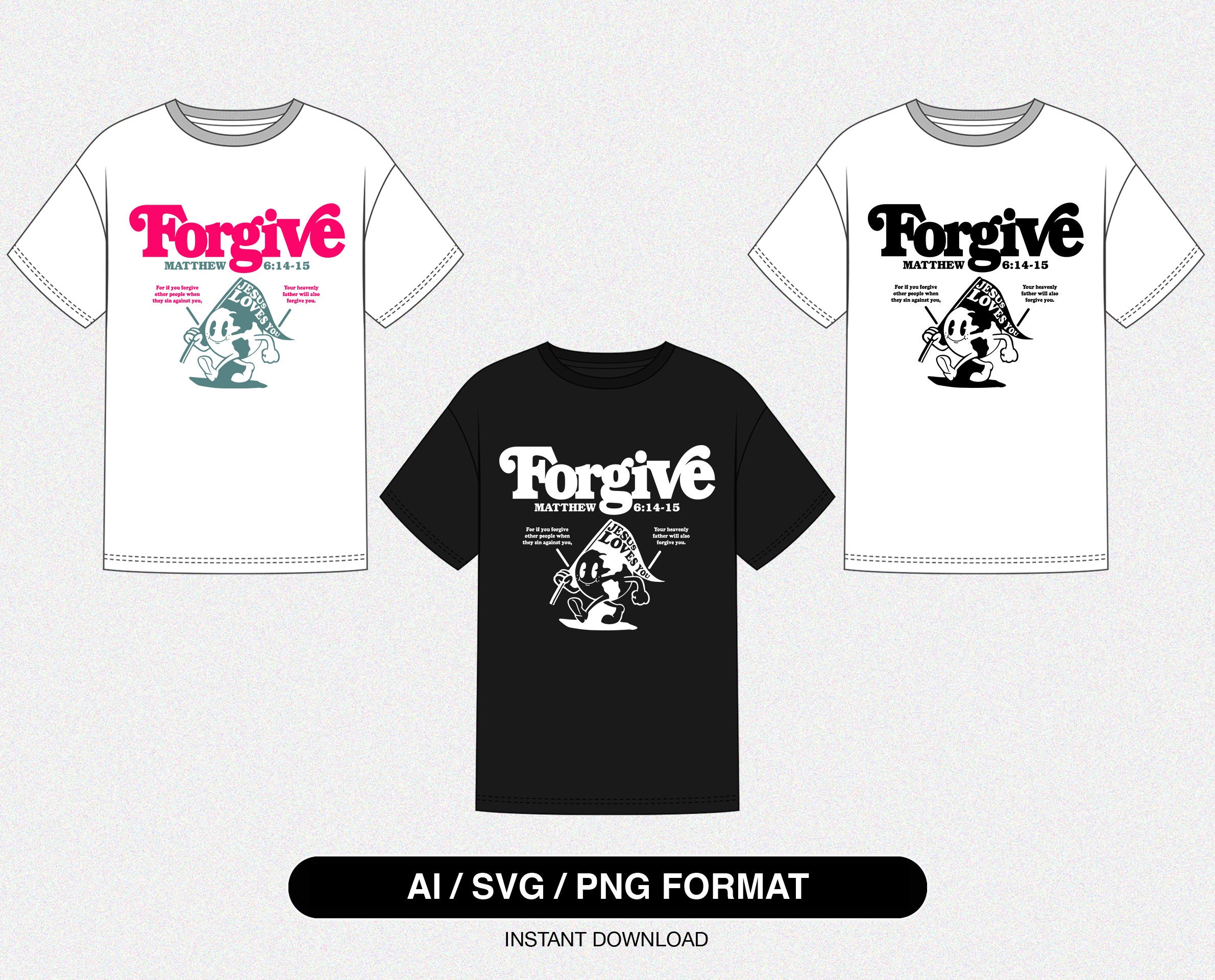 Forgive Svg Bible Verse SVG Jesus Svg Christian Svg Png - Etsy