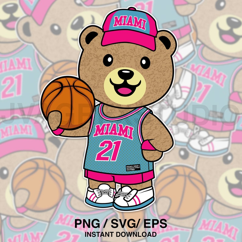 Basketball SVG Cute Png Design Sticker SVG Instant Download - Etsy