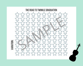 Practice Chart - Etsy