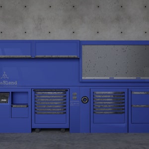 Garage Workshop Wall, Modular 1:10 Scale (file to Print) - Etsy