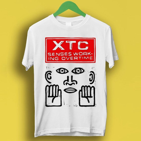 XTC Senses Working Overtime New Wave Rock Meme Gift Funny Tee | Etsy