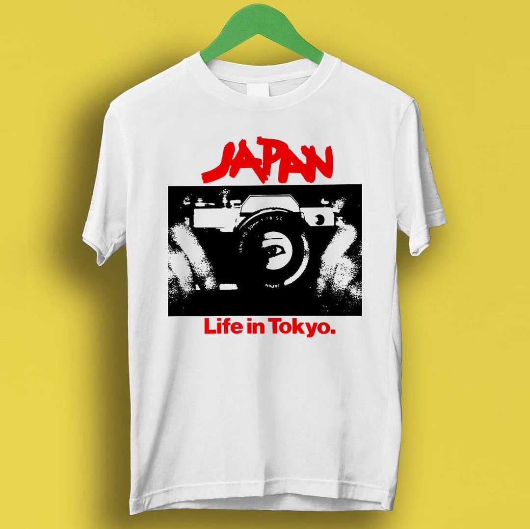 Japan Life in Tokyo Synth Pop Band Design Meme Gift Tee Gamer Cult ...