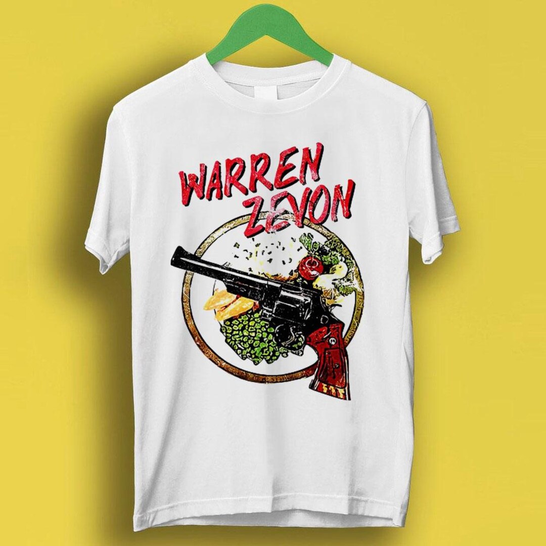 Warren Zevon Blues Rock Music London Meme Gift Funny Tee Style T Shirt ...