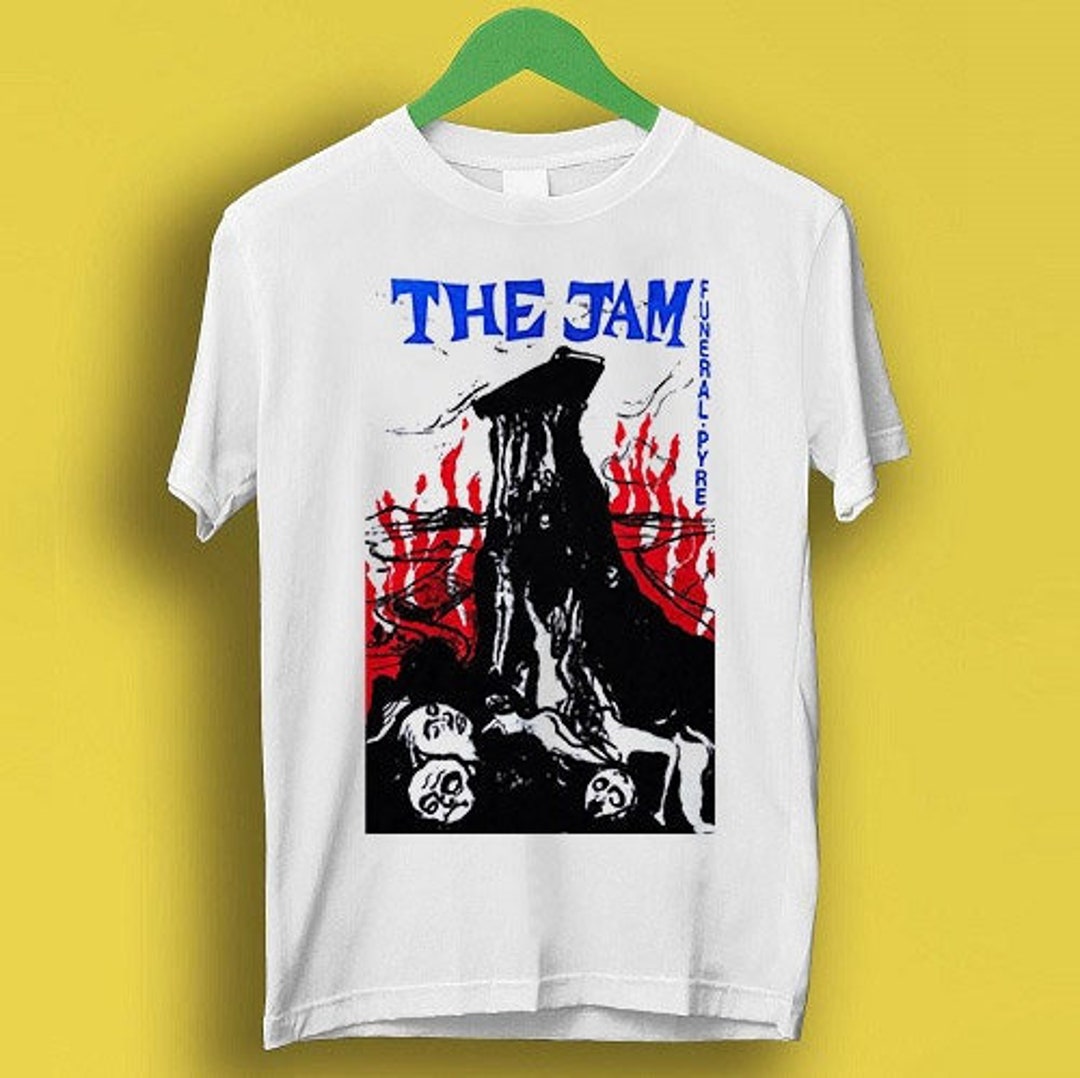 The Jam Funeral Pyre Punk Rock Band Gift Funny Meme Tee Style Unisex ...