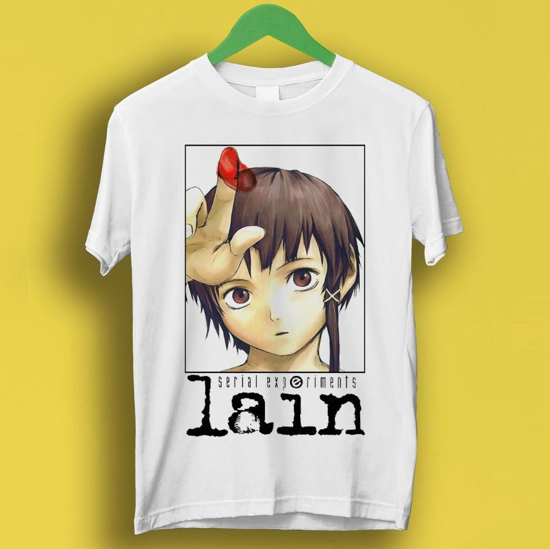 Serial Experiments Lain Anime Science Fiction Manga Meme Gift Funny Tee ...