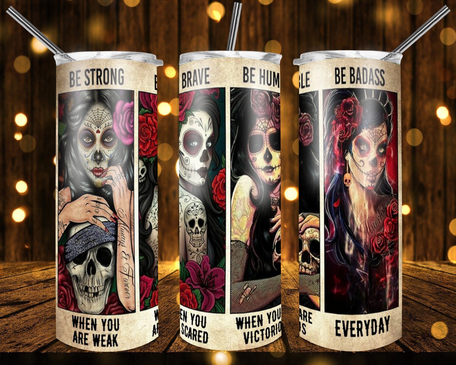 Be Strong Designs 20 Oz Tumblers PNG Bundle Sublimation Design ...