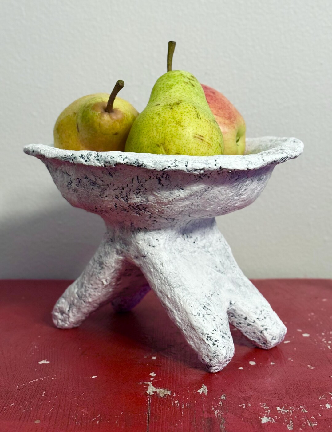 Handmade Paper Mache Decorative Bowl: Rustic Chalice Decor - Etsy