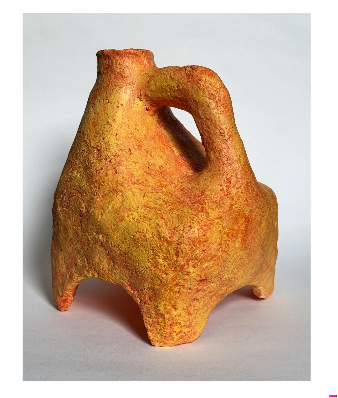 Paper Mache Elmera Vase in Sunflower - Etsy