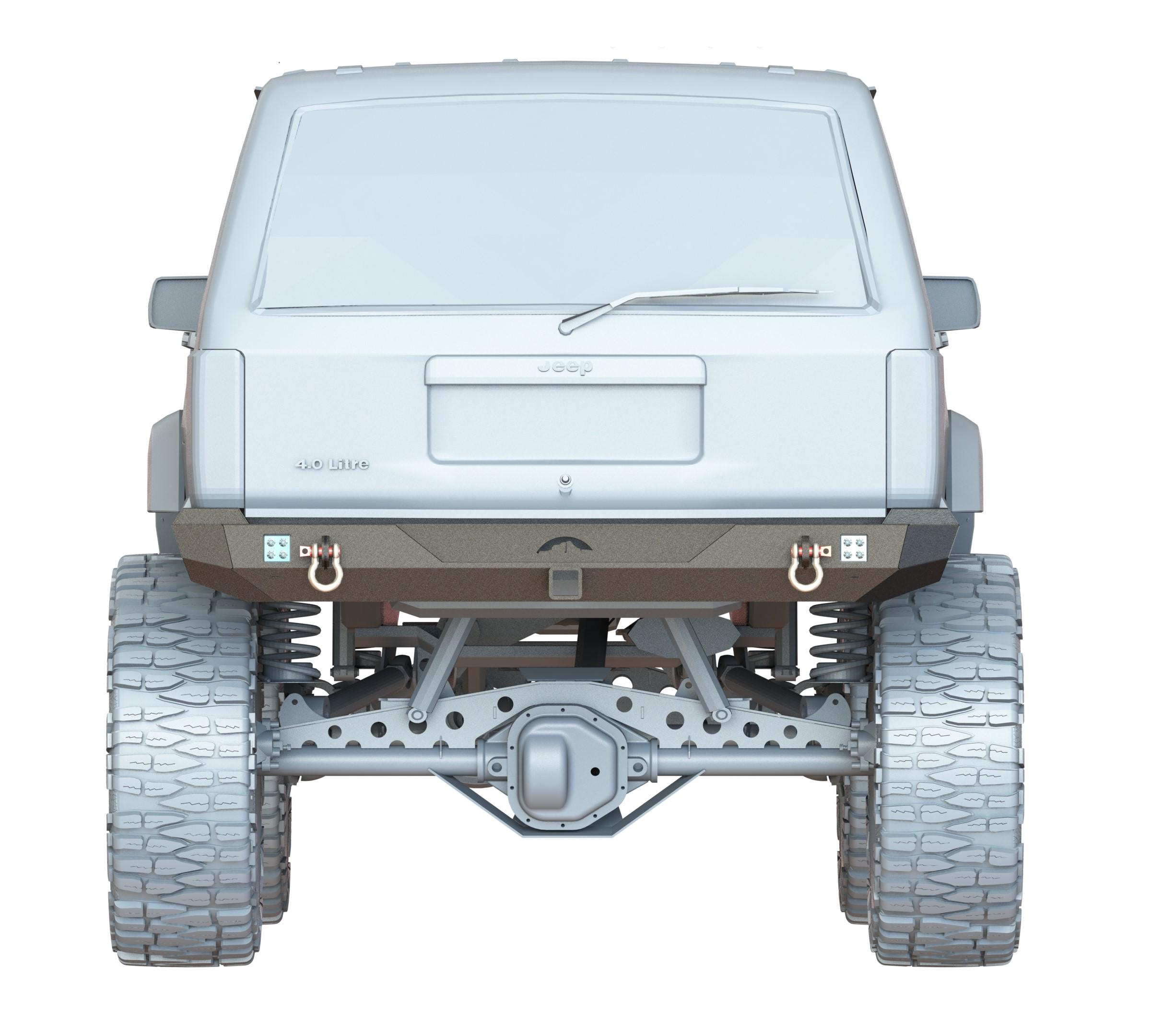 Jeep Grand Cherokee XJ Rear Bumper DIY KIT Digital Files - Etsy